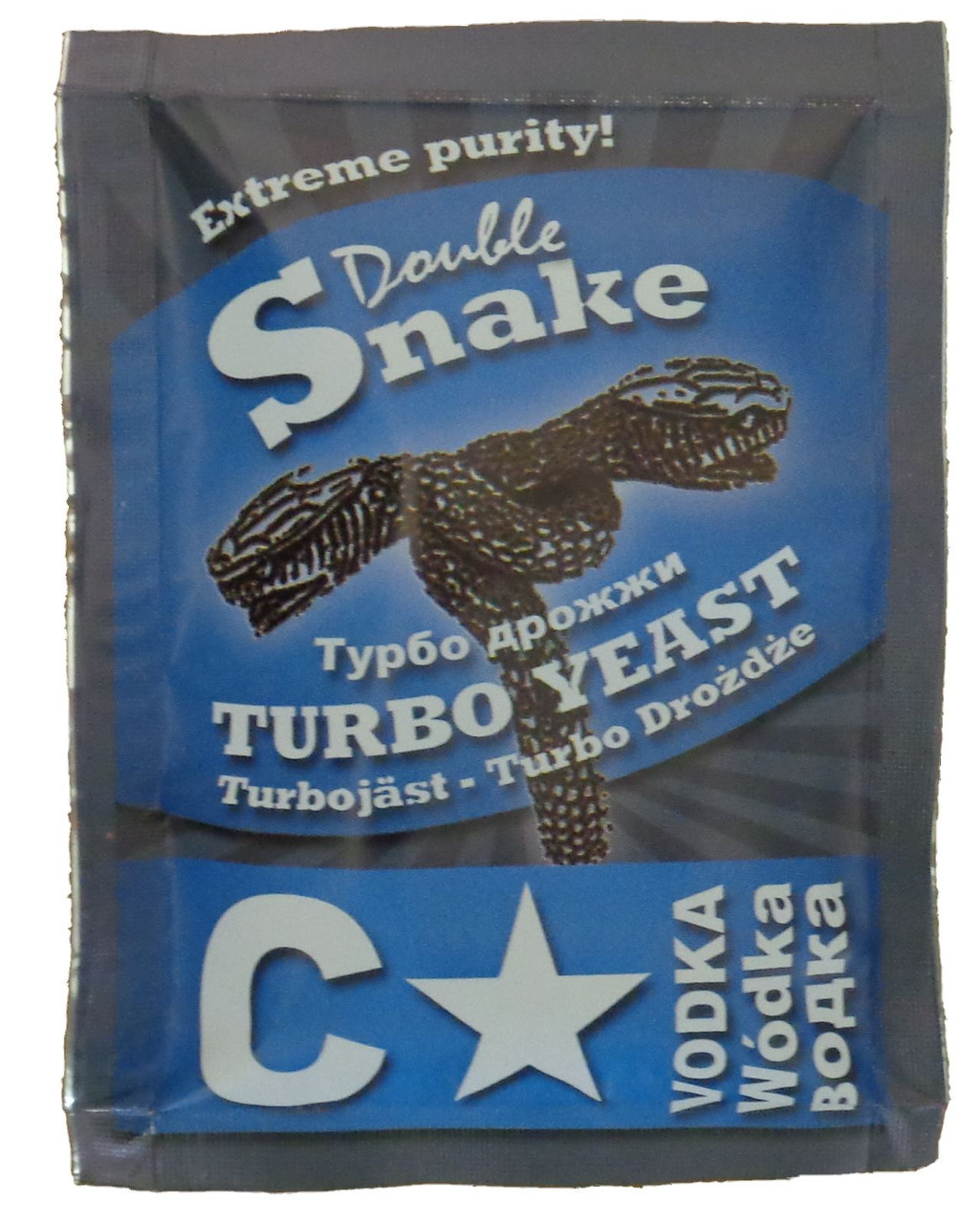 Double Snake C Star Turbo Yeast, TurboKlar, Liquid Carbon Homebrew Vodka