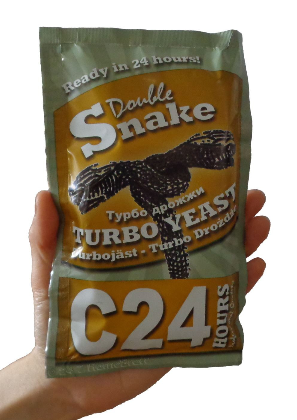 Double Snake C24 24 hour Turbo Yeast 25L - 24 7 HomeBrew