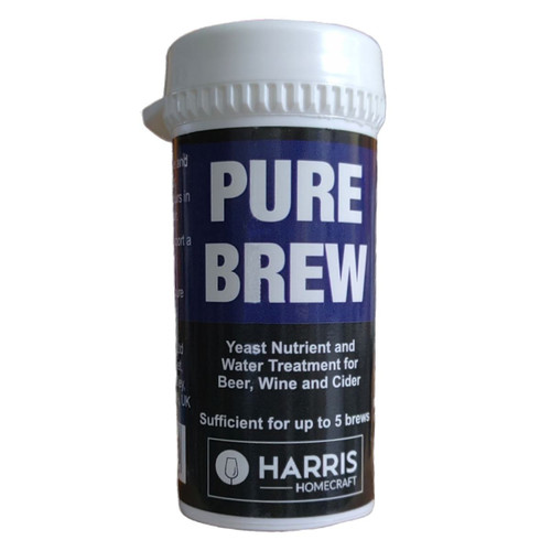 Harris Pure Brew Nutrient And Water Treatment For Beer Wine And Cider