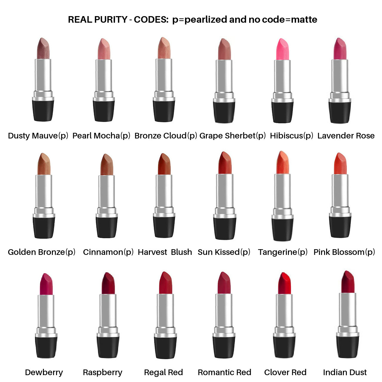 Real Purity Natural Lipstick