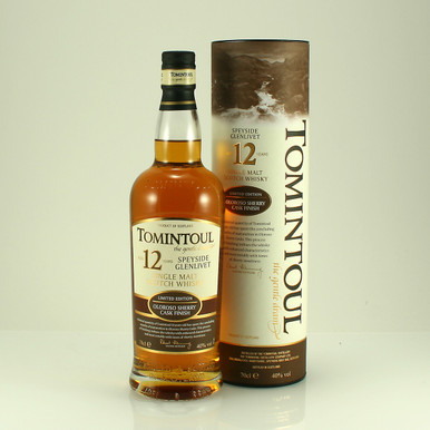 Tomintoul 12 year old Limited Edition Oloroso Sherry Cask Finished ...