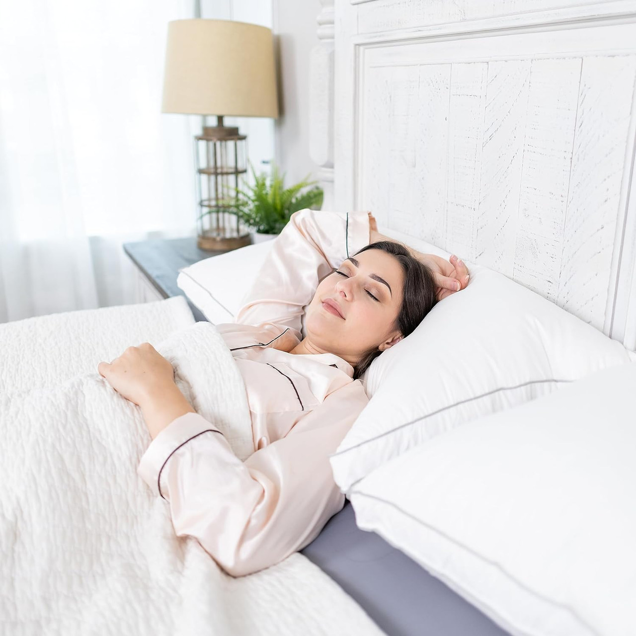(Pack of 2) Super Comfy Best Sleep Neck and Shoulder Pain Relief Cotton ...