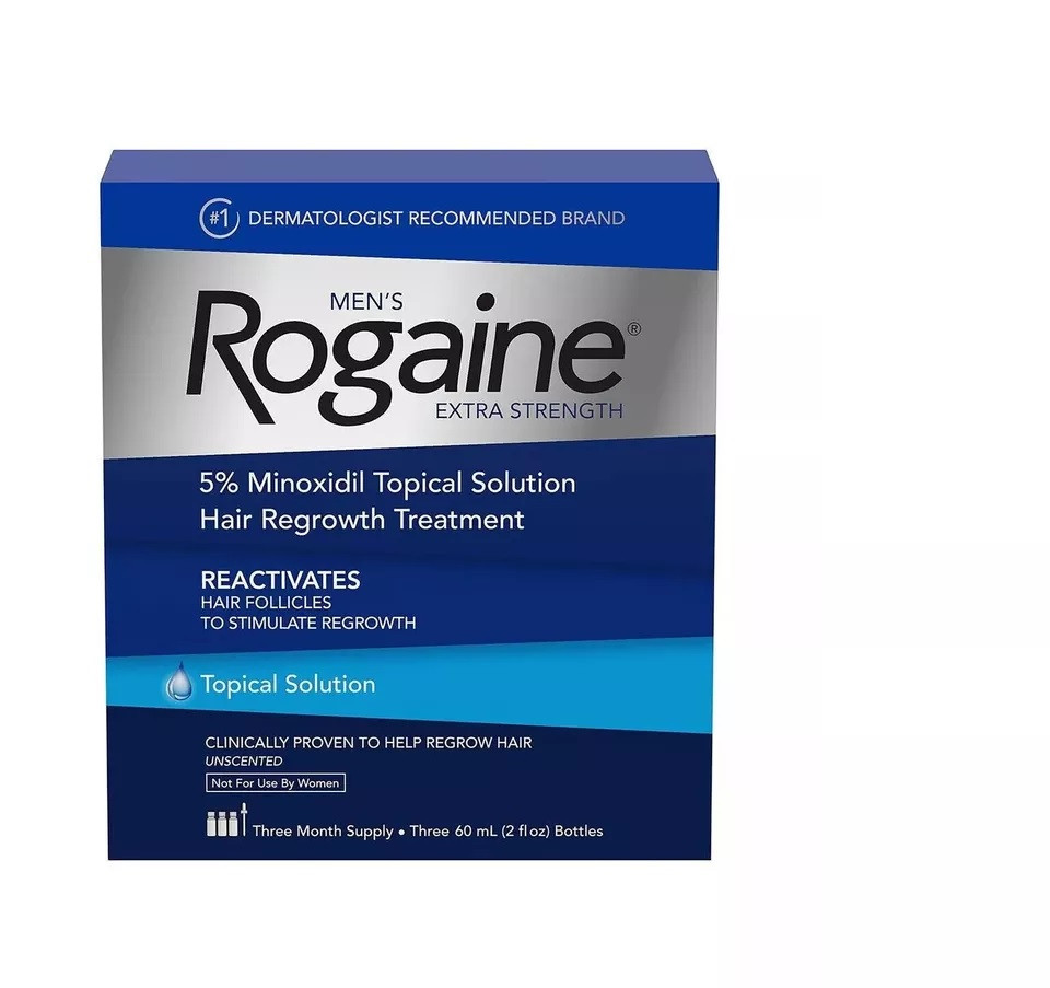 New Look Rogaine for Men Hair rejuvenation & Extra Strength