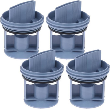 4Pcs Washing Machine Filter for Bosch Washing Machine Drain Pump Fluff ...
