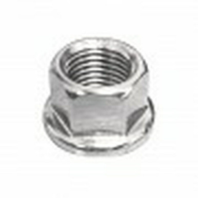 Nut, Locking Steel Flange 8mm x 1.25mm 12 pack DWT - Extra Kart Parts