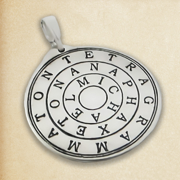 The Magic Ring or Disc of Solomon. Shield against the influence, harm ...