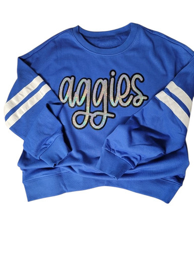 Aggie Sequin Sweatshirt - Two King's Creations