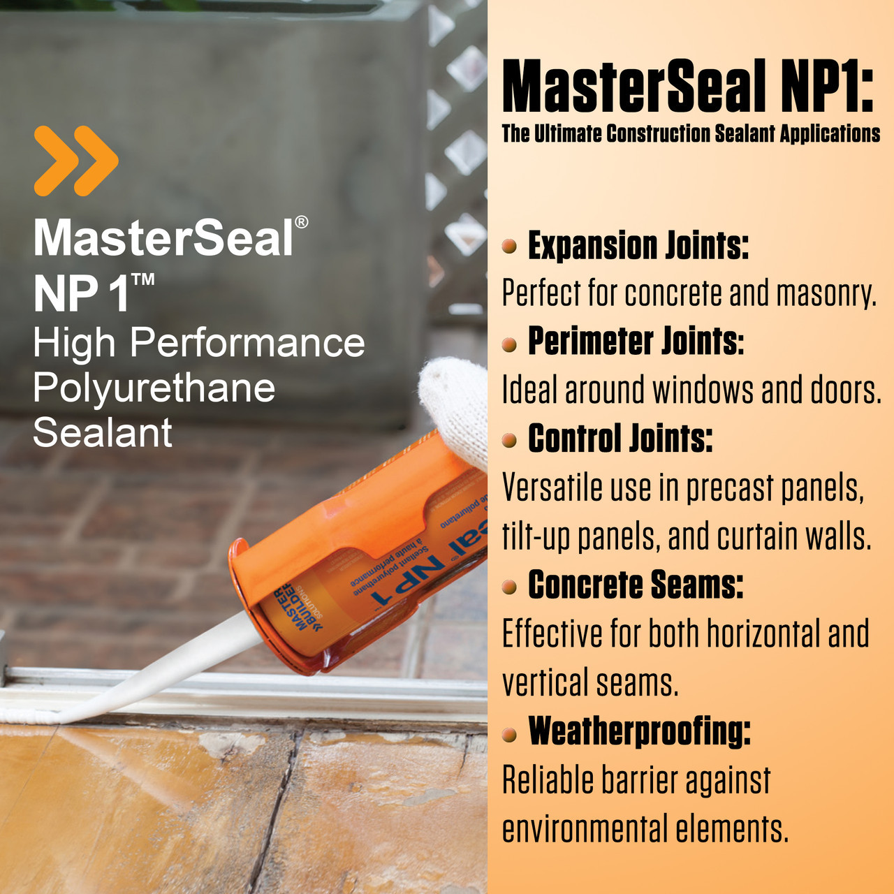 Sikaflex NP1 Polyurethane Sealant – 10.1 oz Cartridges (Case of 30 ...