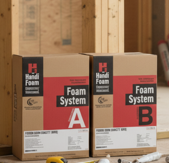 Froth-Pak Spray Foam, closed cell foam insulation & sealant