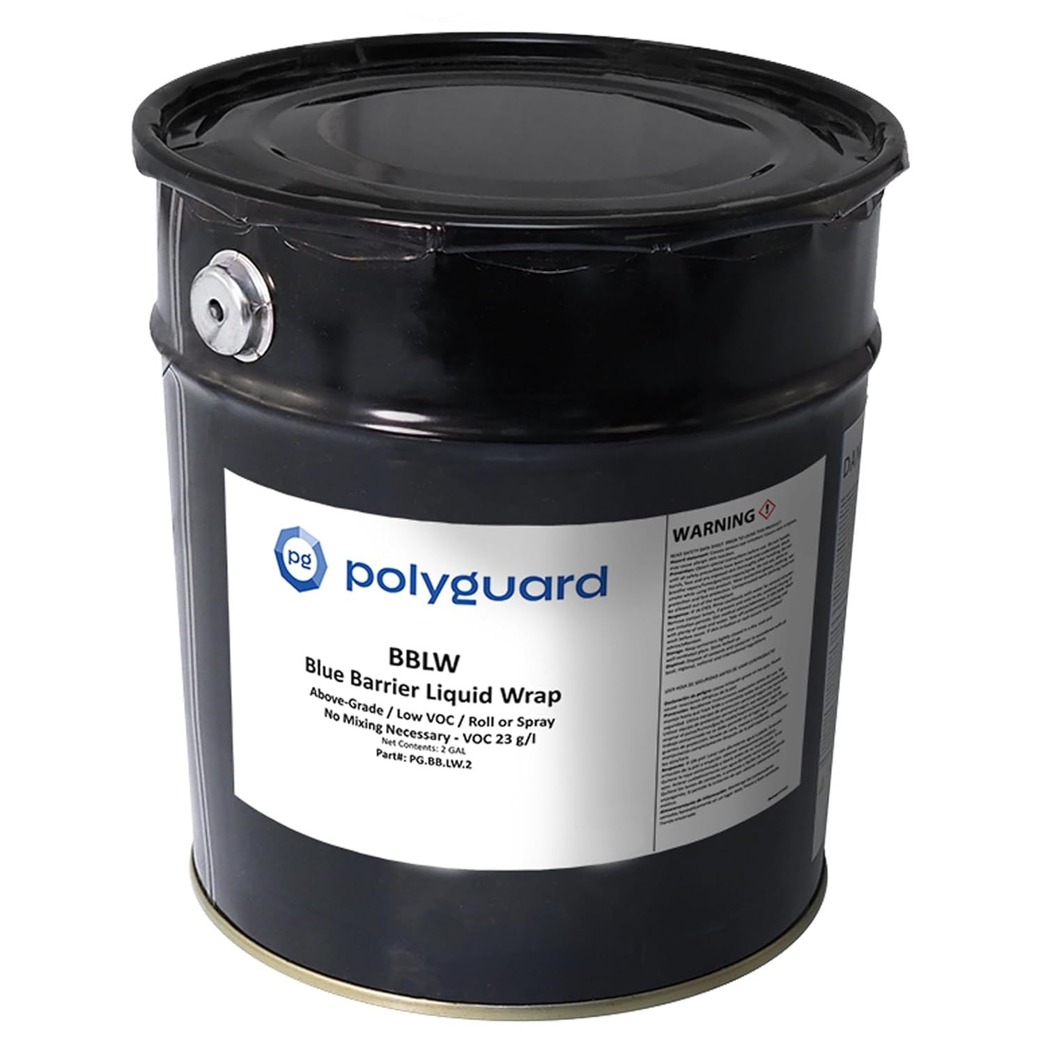 Blue Barrier™ Liquid Wrap – Spray or Roll-On Vapor-Permeable Air ...