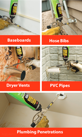 Great Stuff Pro Foam Sealants - Pestblock