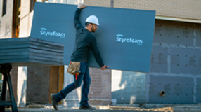 DuPont Styrofoam, rigid XPS insulation