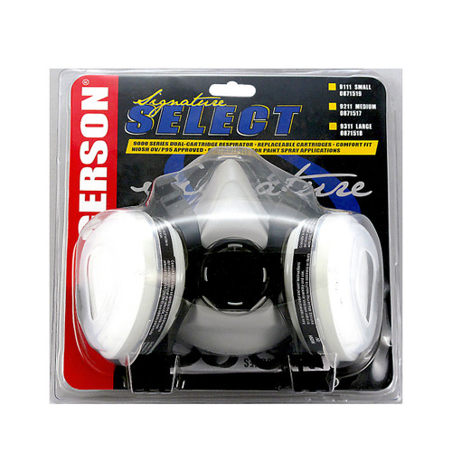 Gerson 9000 Series Dual Cartridge Respirator - Replaceable Organic ...