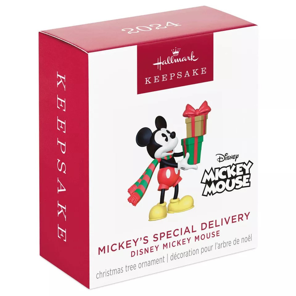 NEW Hallmark Keepsake Mickey Mouse MICKEY'S SPECIAL DELIVERY (Mini ...