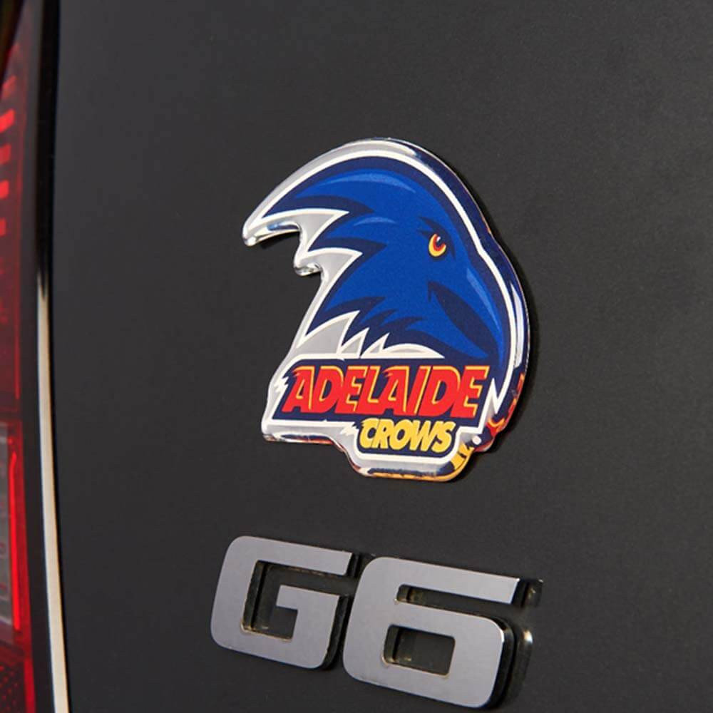 AU Seller - Fan Emblems - AFL Adelaide Crows Logo Decal - Totally Kidz ...