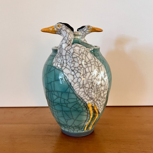 Heron Art Cremation Urn - Spiritpet Urns