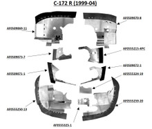 Cessna 172 R Engine Baffle Kit