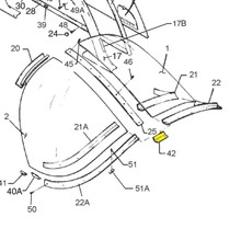 Plate, Windshield Collar, Outside Center. Piper 69219-00 - Knots 2U, Ltd.