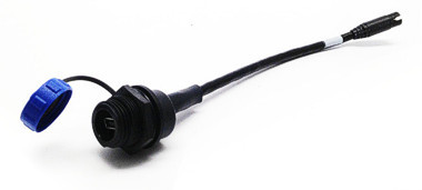 Bulkhead USB receptacle kit, Mini USB, 719 4-pin/m