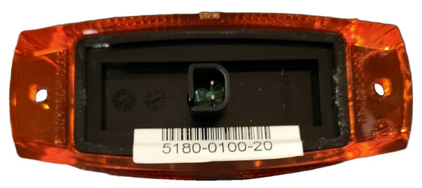 2-5180-0100, Weldon LED 5180 Series Amber Marker Light without Plug ...