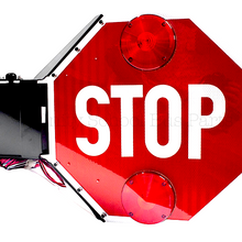 SE27900-SP, Defender Series Electric Stop Arm Assembly w/Hi-Intensity Blade