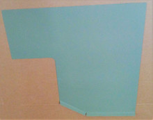 BB207L, Custom Bus Left rear side panel - Unity School Bus Parts