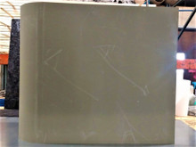 INAT100, Custom Bus Rear Exterior Lower Tag panel fits Amtran Pusher or ...