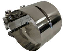 X007784, Stainless Steel 4" Preformed Lap Clamp
