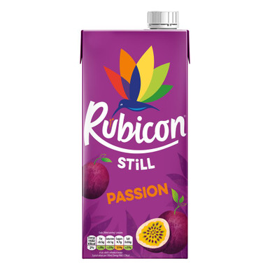 Rubicon Passion Fruit Juice 12 x 1ltr