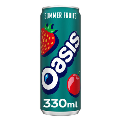 Oasis Summer Fruits 24 x 330ml Can