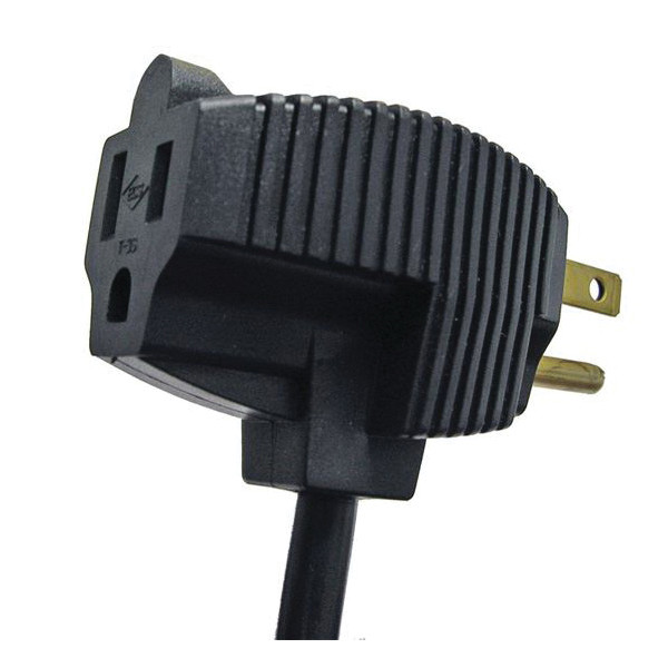 Replacement Cord With Plug-Thru Molded Plug, 20 ft, 18-3 Conductors