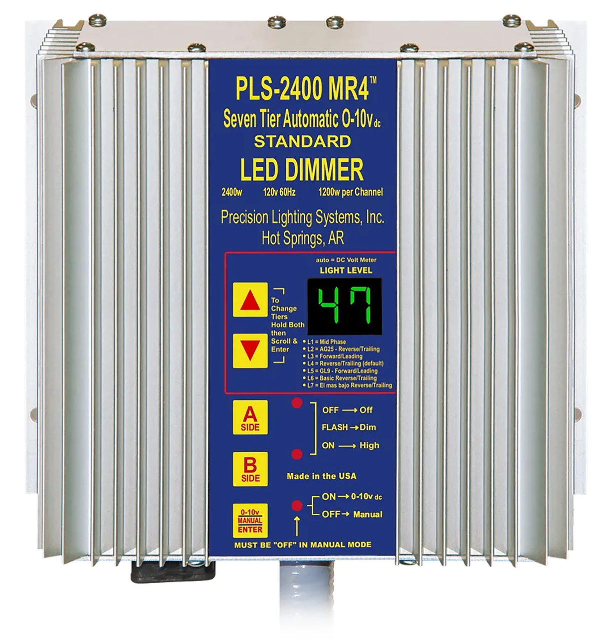 Precision Performer™ Digital Precision Light Dimmer, 120 VAC