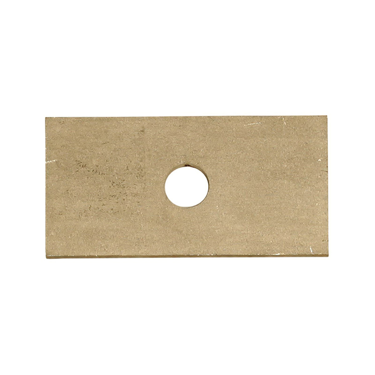 Stainless Steel 2 x 4 Inch Foot Plate