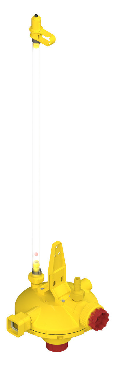 LUBING Regulator for 28MM Pipe with 24" Riser Tube