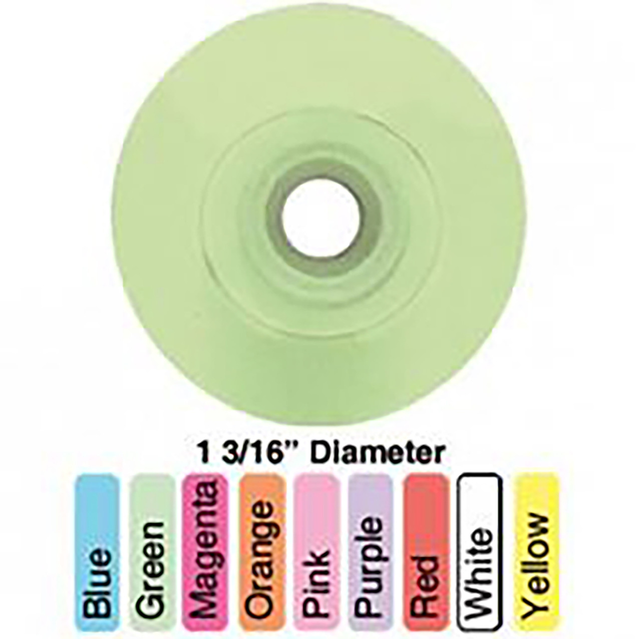 Allflex® Purple Blank Global Small Female Only Ear Tag Button 25 Pack