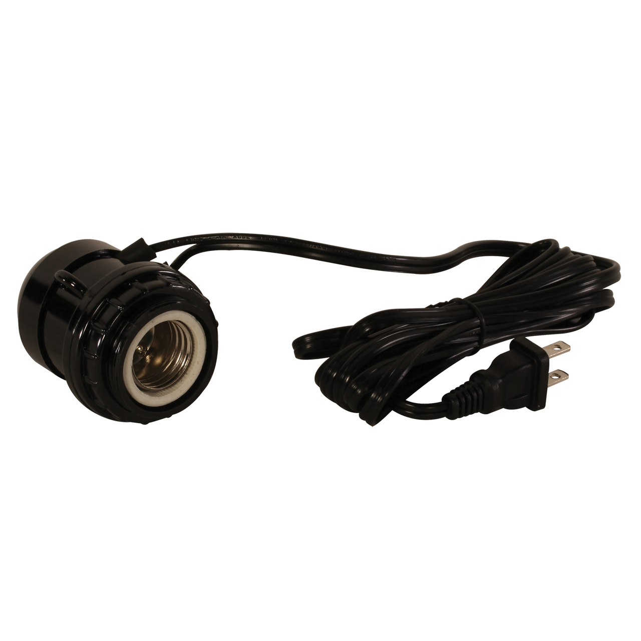 Plastic Cord and Socket for Heat Lamp