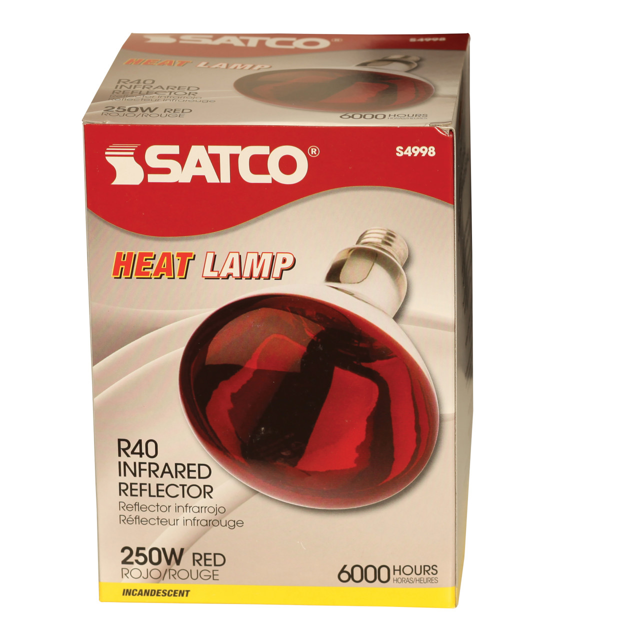 SATCO® 250 Watt Dimmable Infrared Heat Bulb