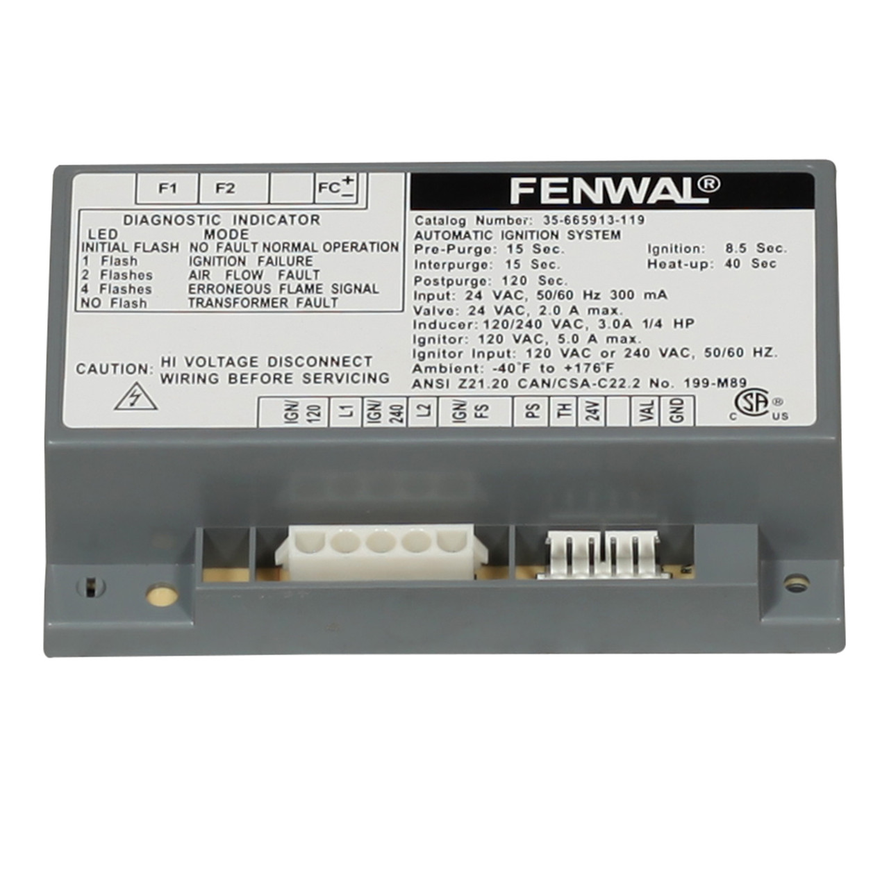 Cumberland® Diagnostic Circuit Board With LED, For Use With AG2, HL3 ...