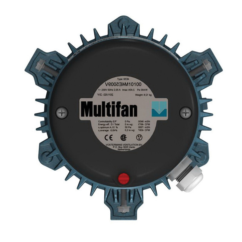 Multifan Motor, 240 VAC, For Use With 2E30 Multifan Pit Fan