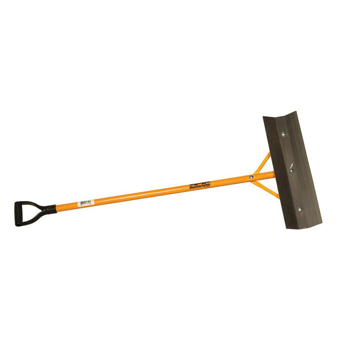 J&D Manufacturing 24" Stainless Steel Super Scraper with D-Handle