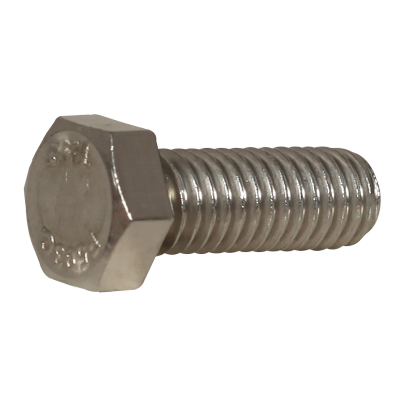Stainless Steel Bolt 3/8 x 1 Inch Hex Head