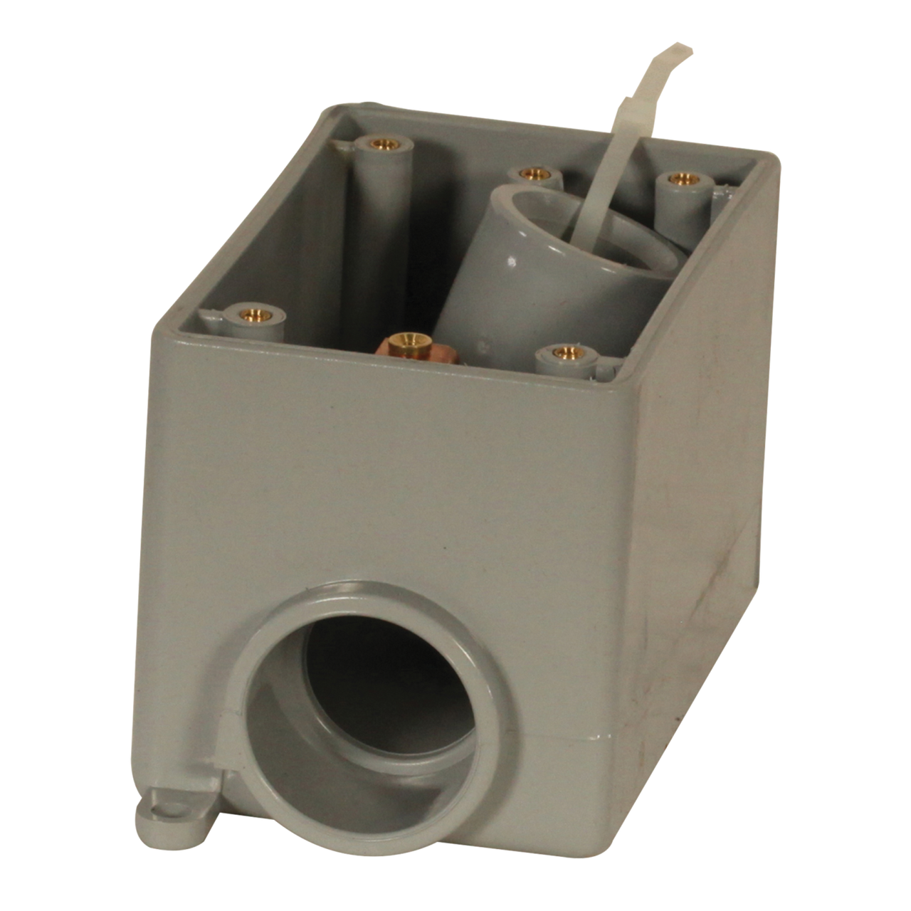 Kraloy® FD Series Deep Conduit Box, 1/2 in, 3/4 in, 1 in Hub, PVC