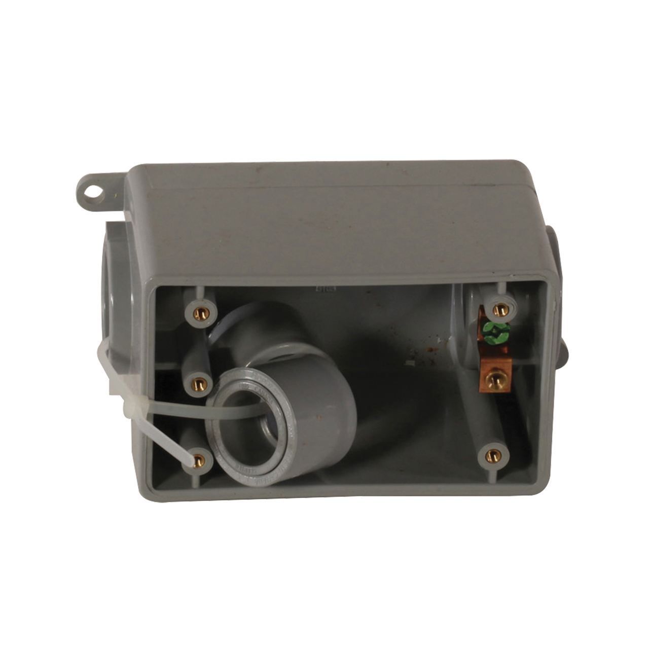 Kraloy® FD Series Deep Conduit Box, 1/2 in, 3/4 in, 1 in Hub, PVC