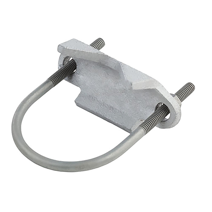 Clamp Type K Right Angle Clamp, 3/4 in Conduit, Malleable Iron
