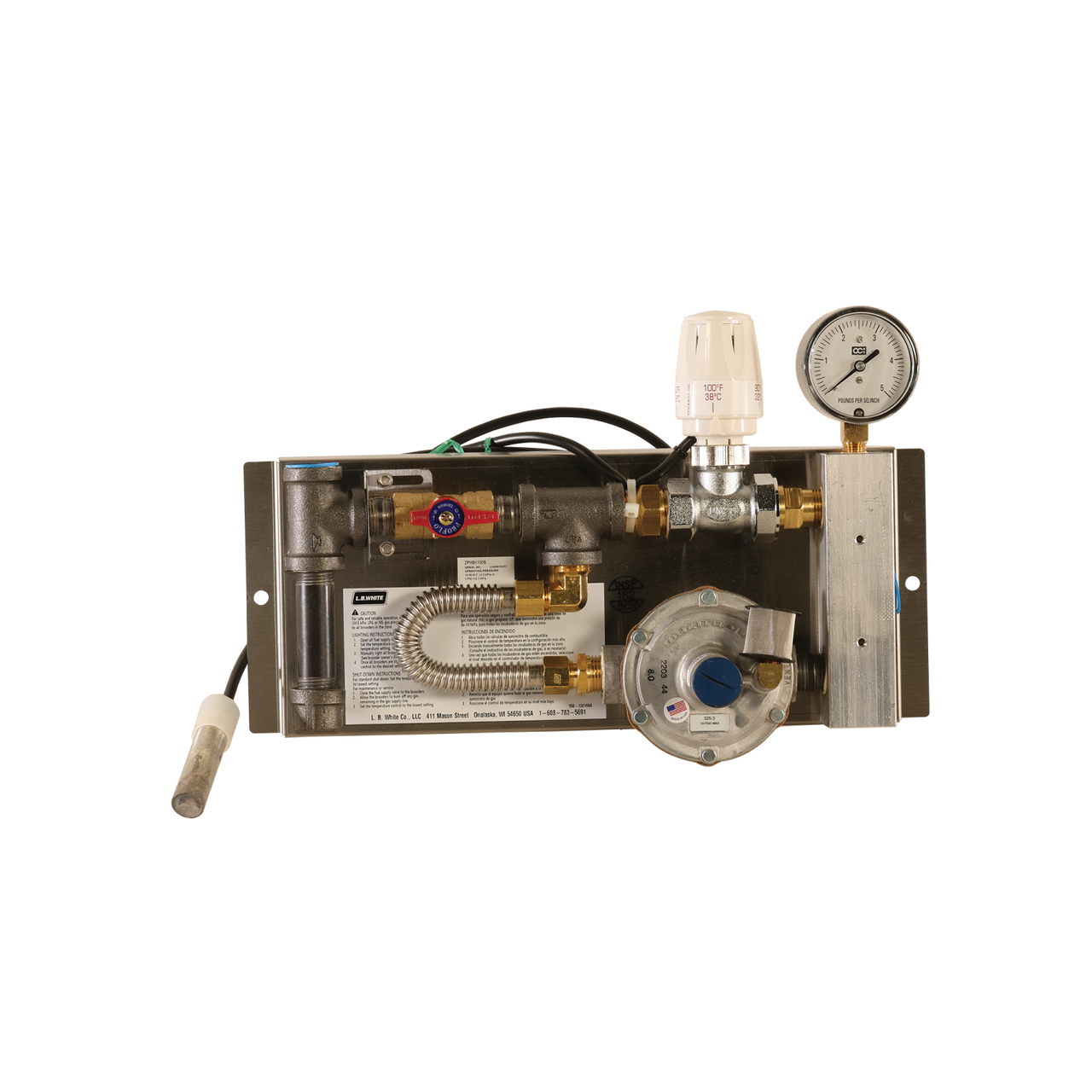 L.B. White® Standard Control Zone Panel