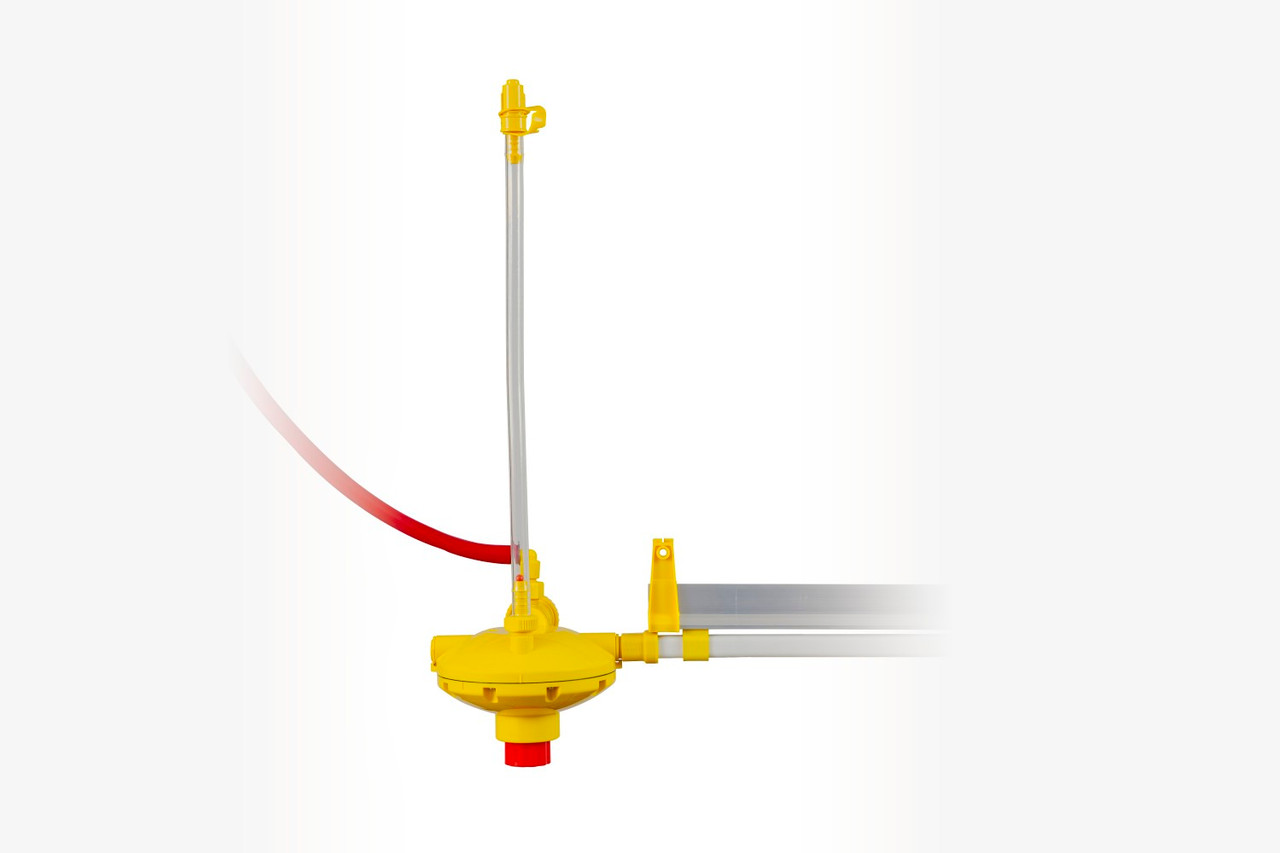 LUBING Regulator for 22MM Pipe with 24" Rise Tube