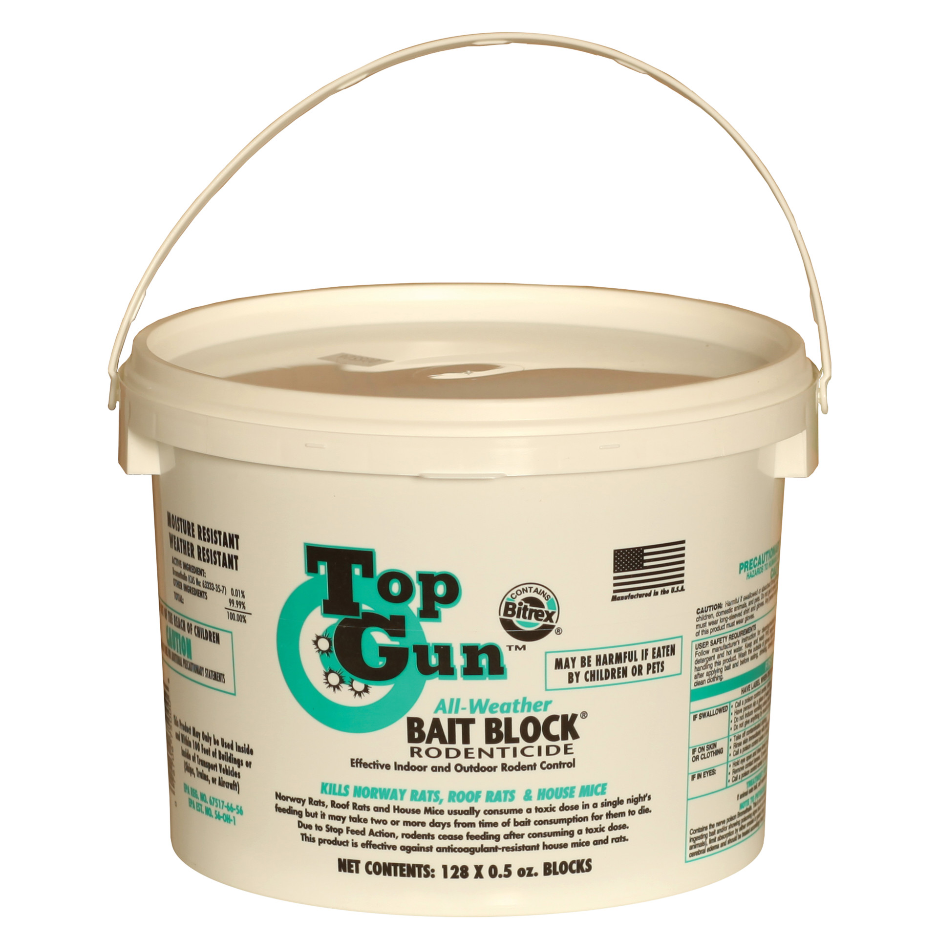 TOP GUN™ Bait Block, 4 lb, Pail