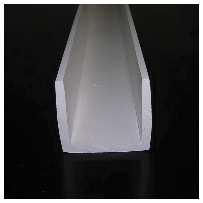 Trusscore® PVC U-Channel for 35 mm Creep Panel, 20 ft (L)