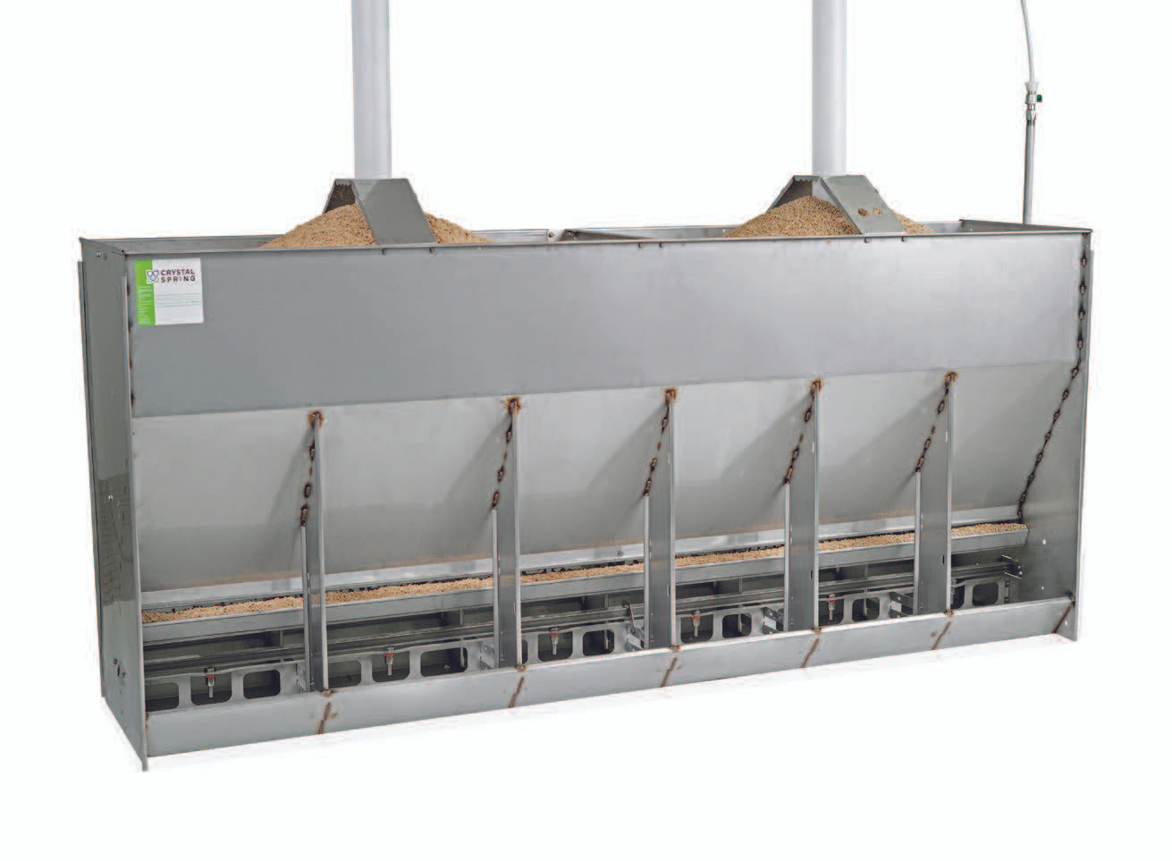 Crystal Springs - Wet/Dry Wean-to-Finish & Grow-to-Finish Feeders
