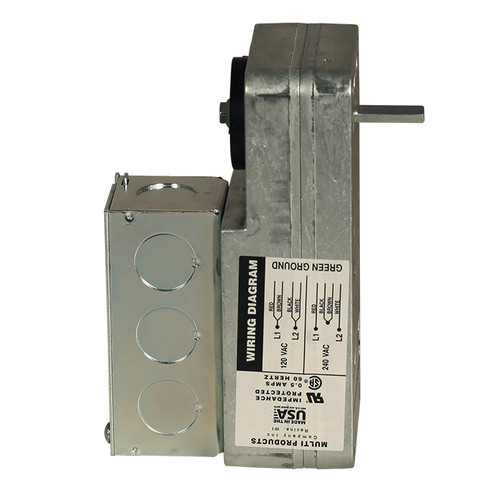 ACME Corrosion Resistant Shutter Motor With Linkage